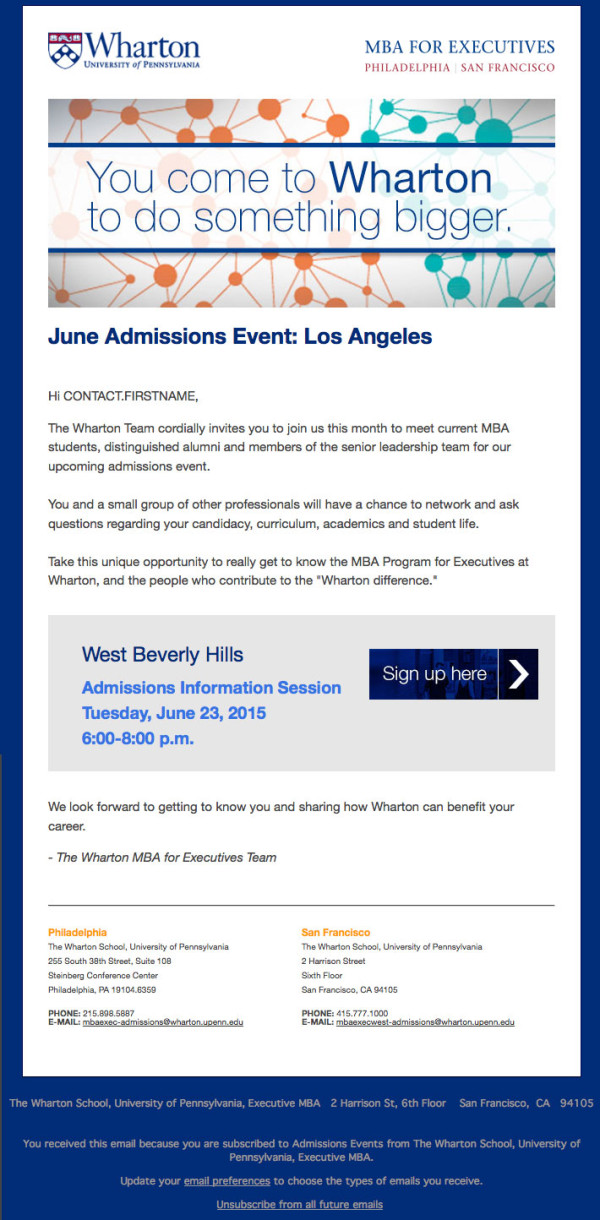 Event Invitation Template - Marketing & Communications